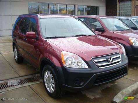 2006 Redondo Red Pearl Honda Cr V Ex 4wd 7220562 Photo 5 Gtcarlot