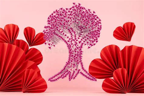 Vector Love Tree SVG Design Graphic By Shila Studio Creative Fabrica