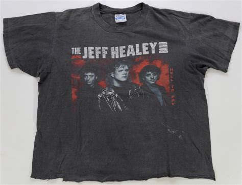 Rare Vtg The Jeff Healey Band Hell To Pay 1990 91 Wor Gem