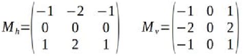 sobel convolution masks download scientific diagram