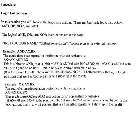 In This Section You Will Look At The Logic Chegg Com