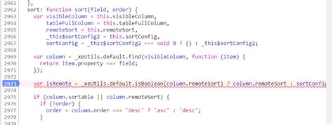 使用配置式表格时当表格列数据异步获取时表格使用sort config会报错 Issue 562 x extends vxe table GitHub