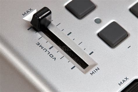 Midi Keyboard Controller Close Up With Faders Wheel Buttons And Knobs