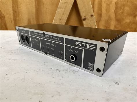 Rme Hammerfall Dsp Multiface Adat Spdif Midi 24 Bit 96khz Reverb