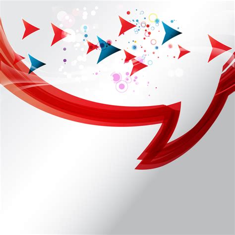 Arrow Speech Bubble Backdrop Design Vector Download