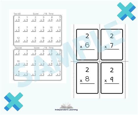 Multiplication Facts Multiplication Drills Multiplication Timed Tests Multiplication Flashcards