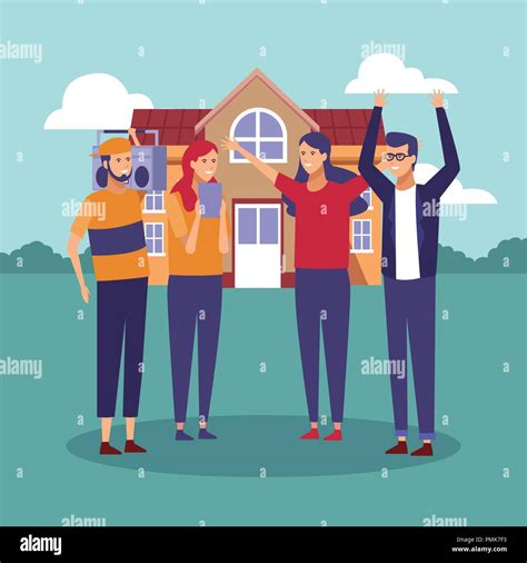 Students Graduation Cartoon Stock Vector Image And Art Alamy