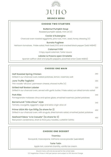 Juno Italian Mediterranean In Sheung Wan Hong Kong