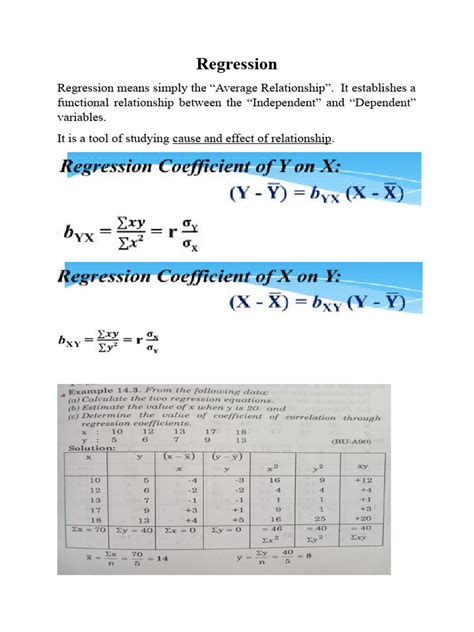 Regression | PDF