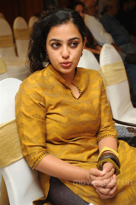 I SEE YOU Nithya Menon Cute Stills Movie Pressmeet
