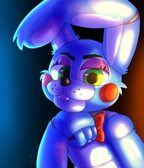 Toy Bonnie Fnaf 2 By Felixtherainboe On Deviantart