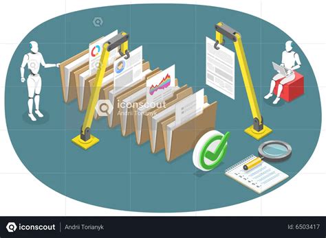 Best Premium Data Extraction With Rpa Illustration Download In Png