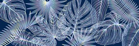 야자 잎과 식물 예술 벽지입니다 가정 장식 배너 및 인쇄물을위한 현대적인 창의적인 디자인 벡터 그림입니다 0명에 대한 스톡 벡터