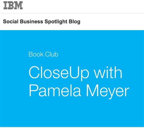 IBM Social Business Spotlight Meyer Agile Innovation