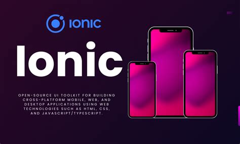 Ionic Framework Guide For Devs And Startups