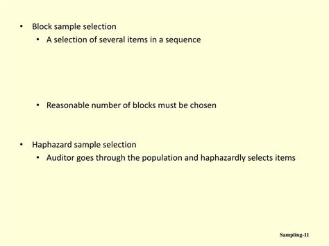 Ppt Audit Sampling Concepts Powerpoint Presentation Free Download Id 5400079