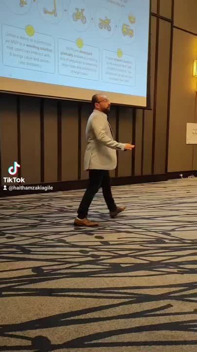 [video] Haitham Zaki On Linkedin Agile Mvp Agility Productowner Apo