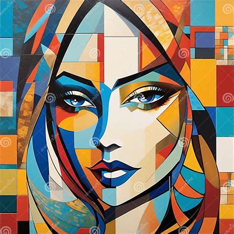 Abstract Beauty An Exploration Of Modern Art Stock Illustration Illustration Of Geometric