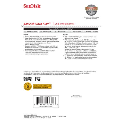Sandisk Gb Ultra Flair Usb Flash Drive Cameralk