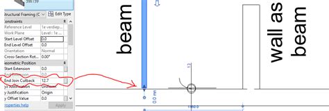 Why Is The Beams Not Connection With The Columns Autodesk Community