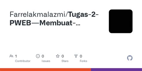 Github Farrelakmalazmitugas 2 Pweb Membuat Layout Dengan Html Dan Css