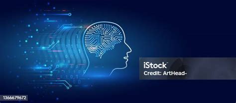 기술 및 엔지니어링 웹 배경 미래의 인터넷 기술 미래 지향적 인 사이버 브레인 웹 배너 인공 지능 비즈니스 개념 인공지능에 대한 스톡 벡터 아트 및 기타 이미지 Istock