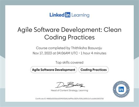 Agiledevelopment Cleancode Continuousimprovement Codingpractices