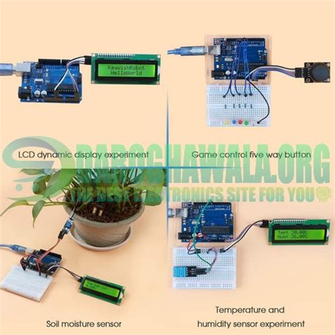 Arduino Uno Dip Starter Kit Upgraded Version Learning Kit In Pakistan