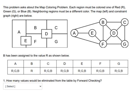 Solved This Problem Asks About The Map Coloring Problem Chegg