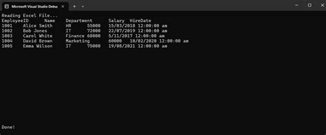 How To Read An Excel File In C Net Guide