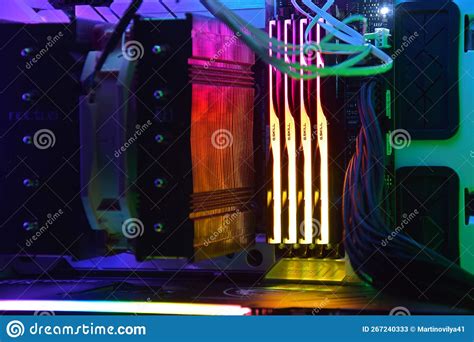 Assembled New Modern Computer On The 4th Generation Processor