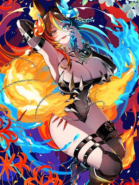 Sinder And Sinder Indie Virtual Youtuber Drawn By Akagisk0127aho