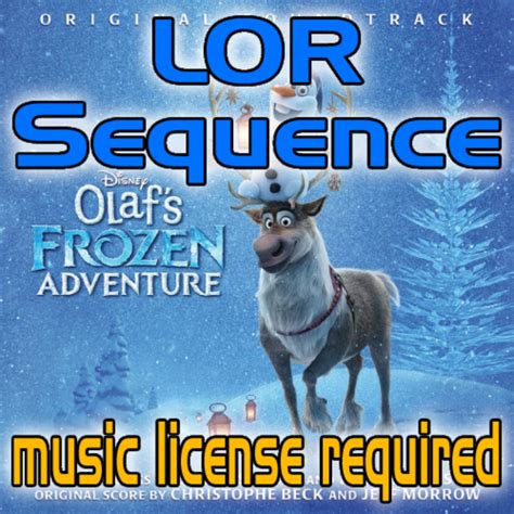Sequence That Time Of Year Olafs Frozen Adventure Light O Rama
