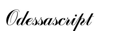 Odessascript Font Download Free Legionfonts