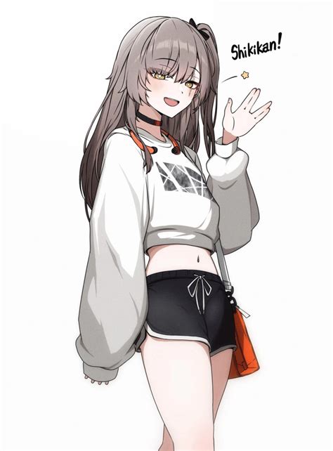 Safebooru 1girl Girls Frontline Long Hair Looking At Viewer Scar