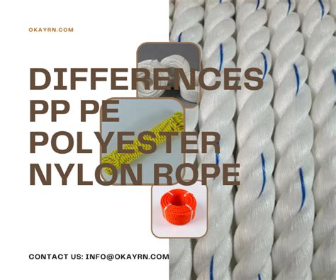 Understanding The Differences Pp Pe Polyester And Nylon（polyamide