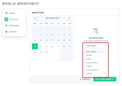 custom service duration bookingpress plugin