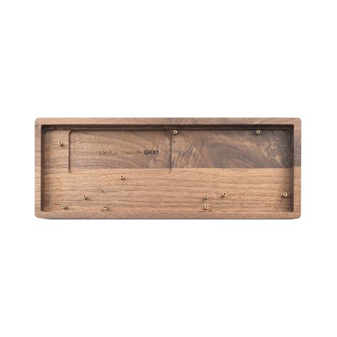 American Black Walnut 60 Keyboard Case Loha Custom