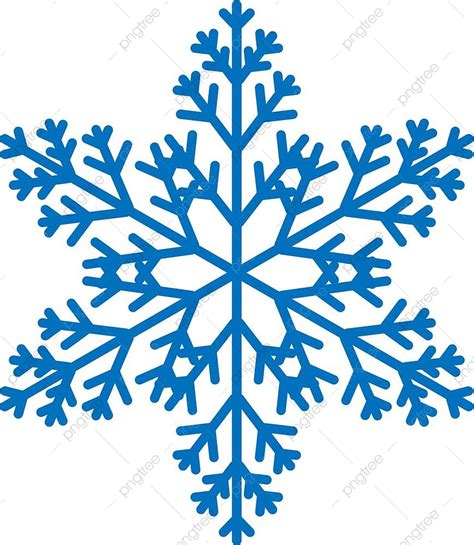 흰색 배경에 고립 된 파란색 벡터 눈송이 디자인 계절 날씨 Png 일러스트 및 벡터 에 대한 무료 다운로드 Pngtree