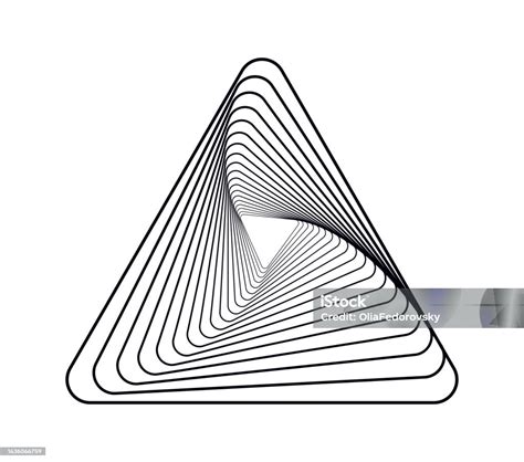 Triangle Mobius Strip Mobius Band Mobius Loop Stock Illustration Download Image Now Abstract