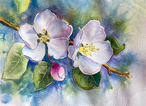 watercolor lesson demos