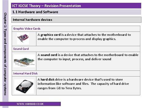 ICT IGCSE Theory Revision Presentation Chapter Types