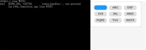 Lvgl学习笔记11 按钮矩阵button Matrixlvgl Button Csdn博客