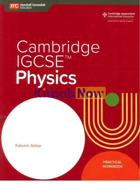 Marshall Cavendish Cambridge Igcse™ Physics Practical Workbook Kitaabnow
