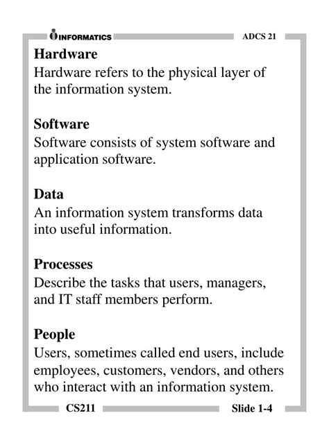 Ppt Information Systems Business Information Systems Structured Analysis Object Oriented