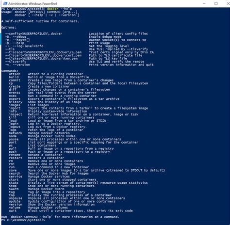 Docker Containers Running On Windows10 For Devops Azure Cloud And Datacenter Management Blog