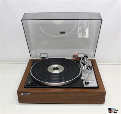 70s Sanyo Tp 600sa Belt Driven Semi Automatic Turntable W Adc Qlm33 Mkiii Photo 4305590 Us