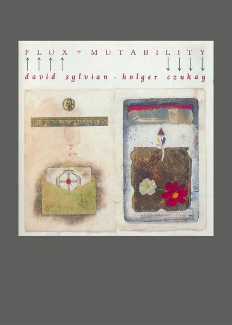 David Sylvian Flux Mutability Album Cover Greeting Card By Julia Williams