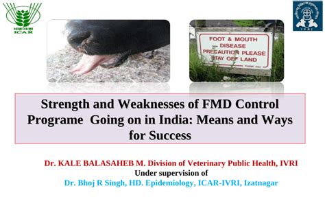 Pdf How And Why To Control Fmd Why Are We Failing