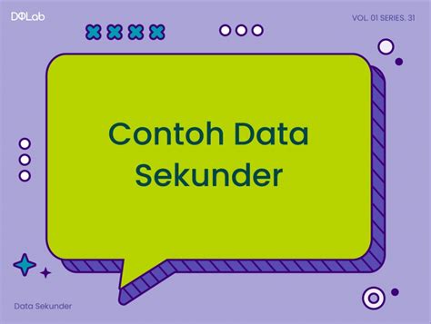 Kenali Contoh Data Sekunder Dalam Dunia Kesehatan